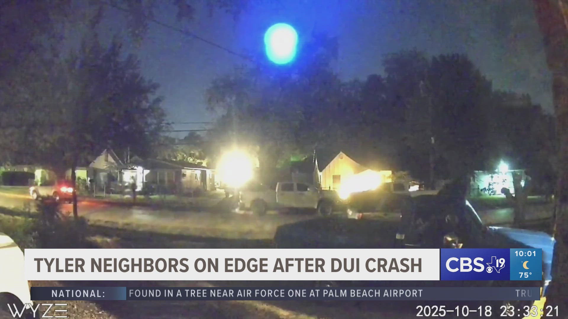 Tyler neighbors express concern after fourth DUI crash on Lindsey Lane