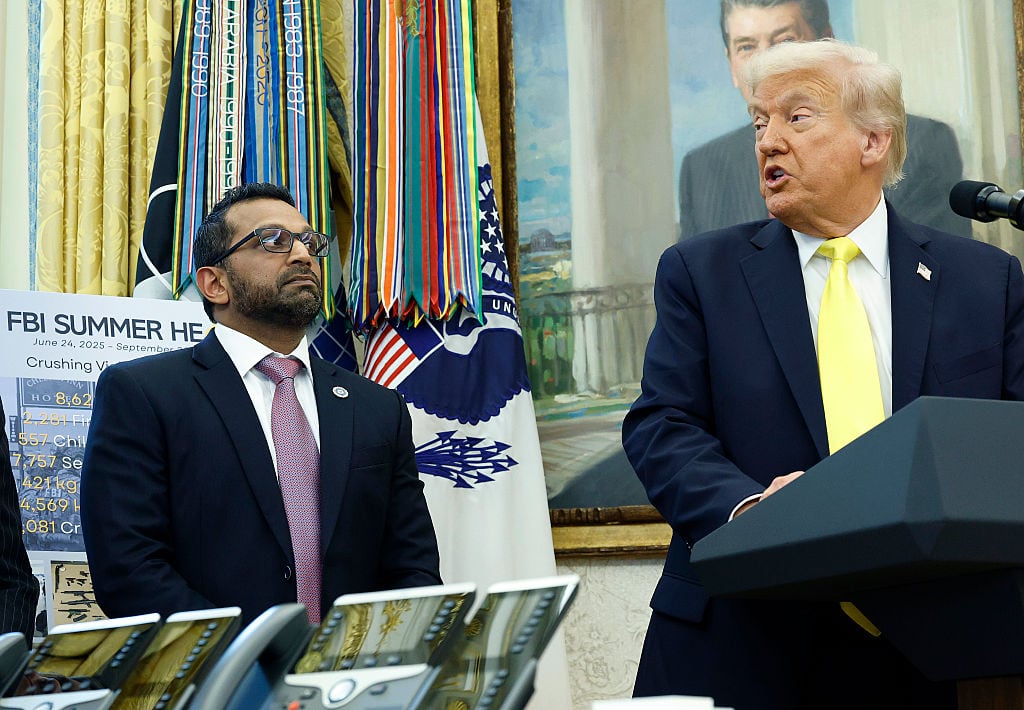 Donald Trump Takes Credit for Keystone Kash Patel’s ‘Incredible’ FBI