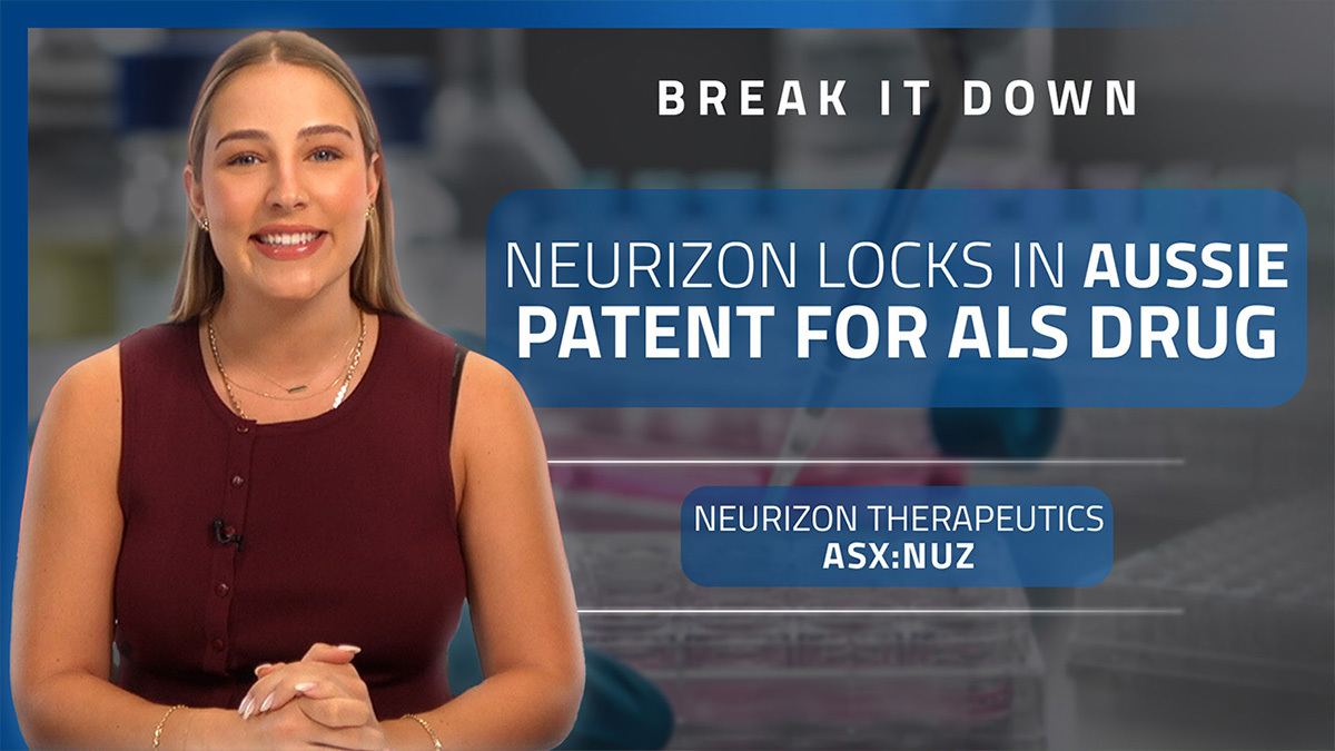 Break it Down: Neurizon secures Australian patent for its lead ALS drug ...