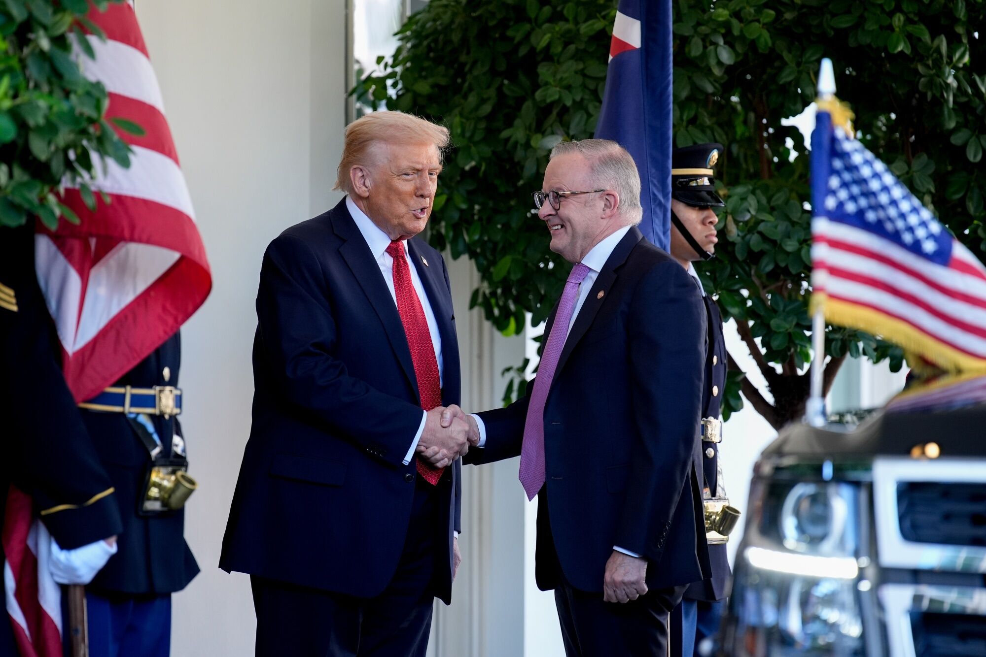 Trump Declares ‘Full Steam Ahead’ on Aukus in Win for Australia
