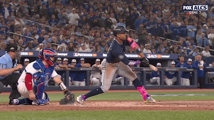 Julio Rodríguez Was Nearly Rung Up on Checked Swing Just Before Go ...