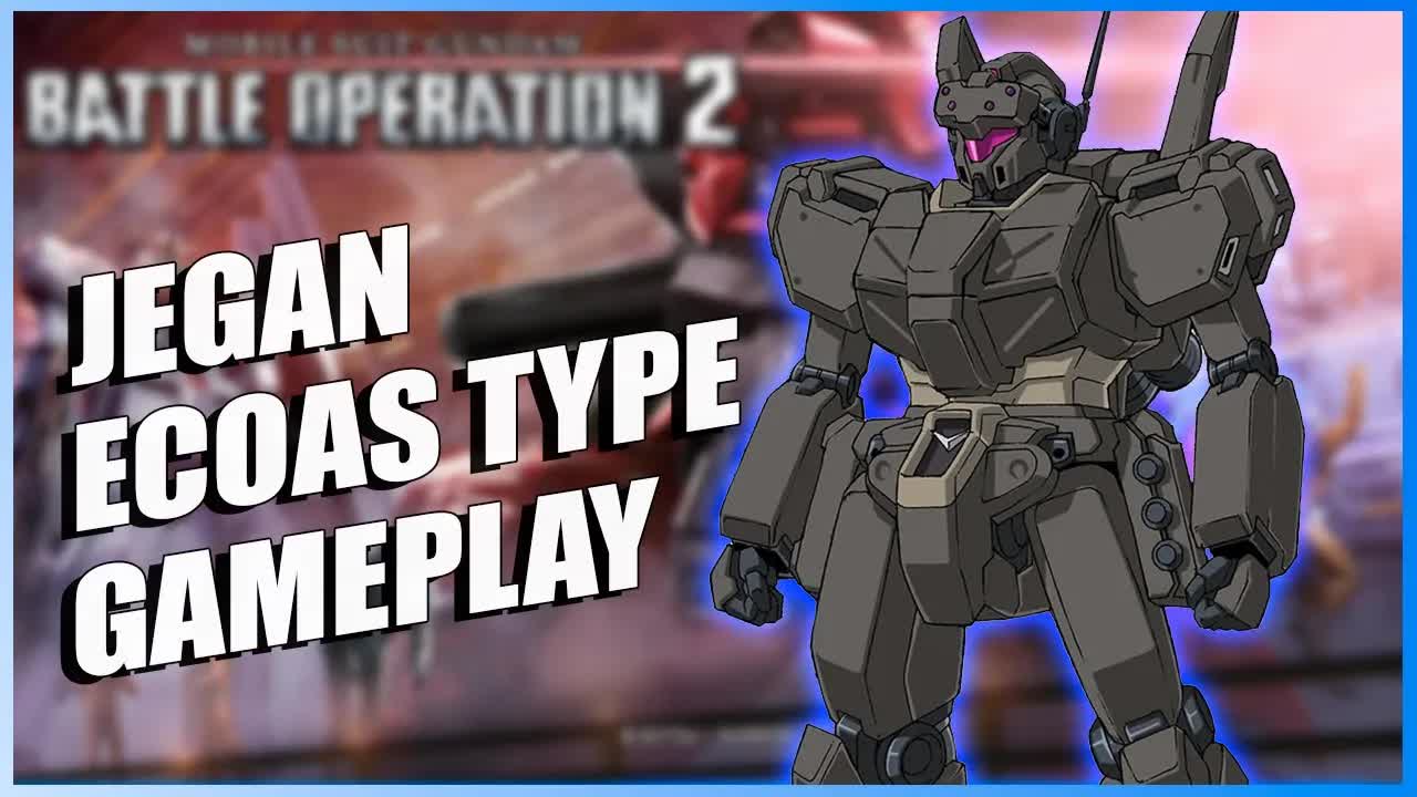 Jegan [ECOAS type] gameplay - Mobile Suit Gundam Battle Operation 2