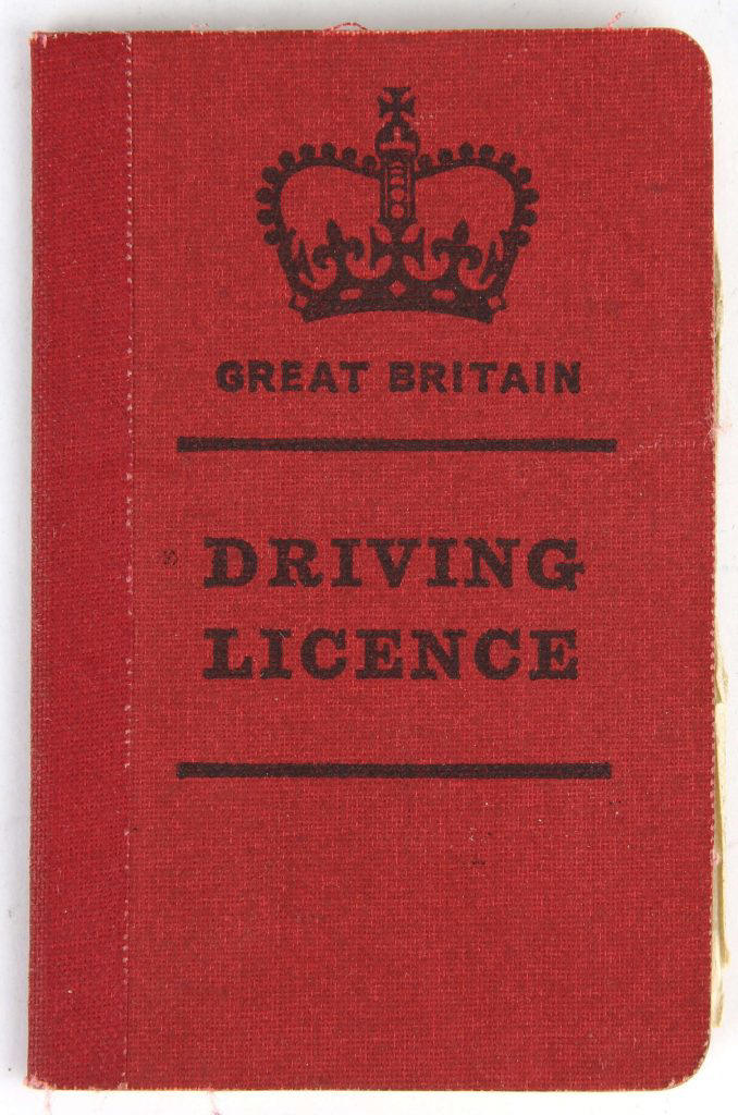 Paul McCartney’s driver’s license from ’60s