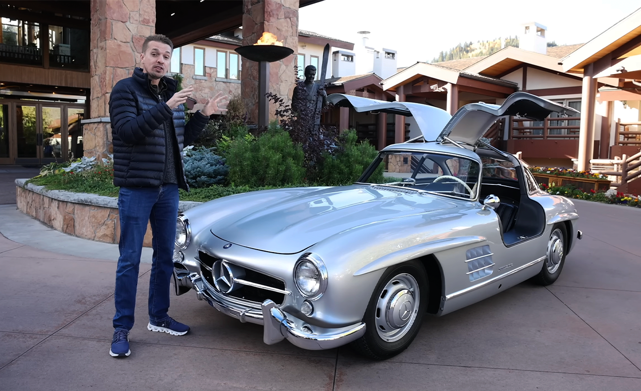 I took my Mercedes 300SL on a wild trip!