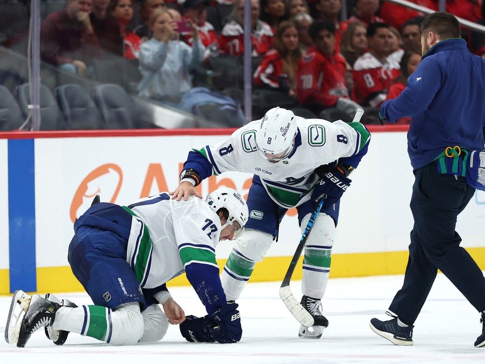 Canucks: Why Filip Chytil's latest big hit injury raises concussion ...