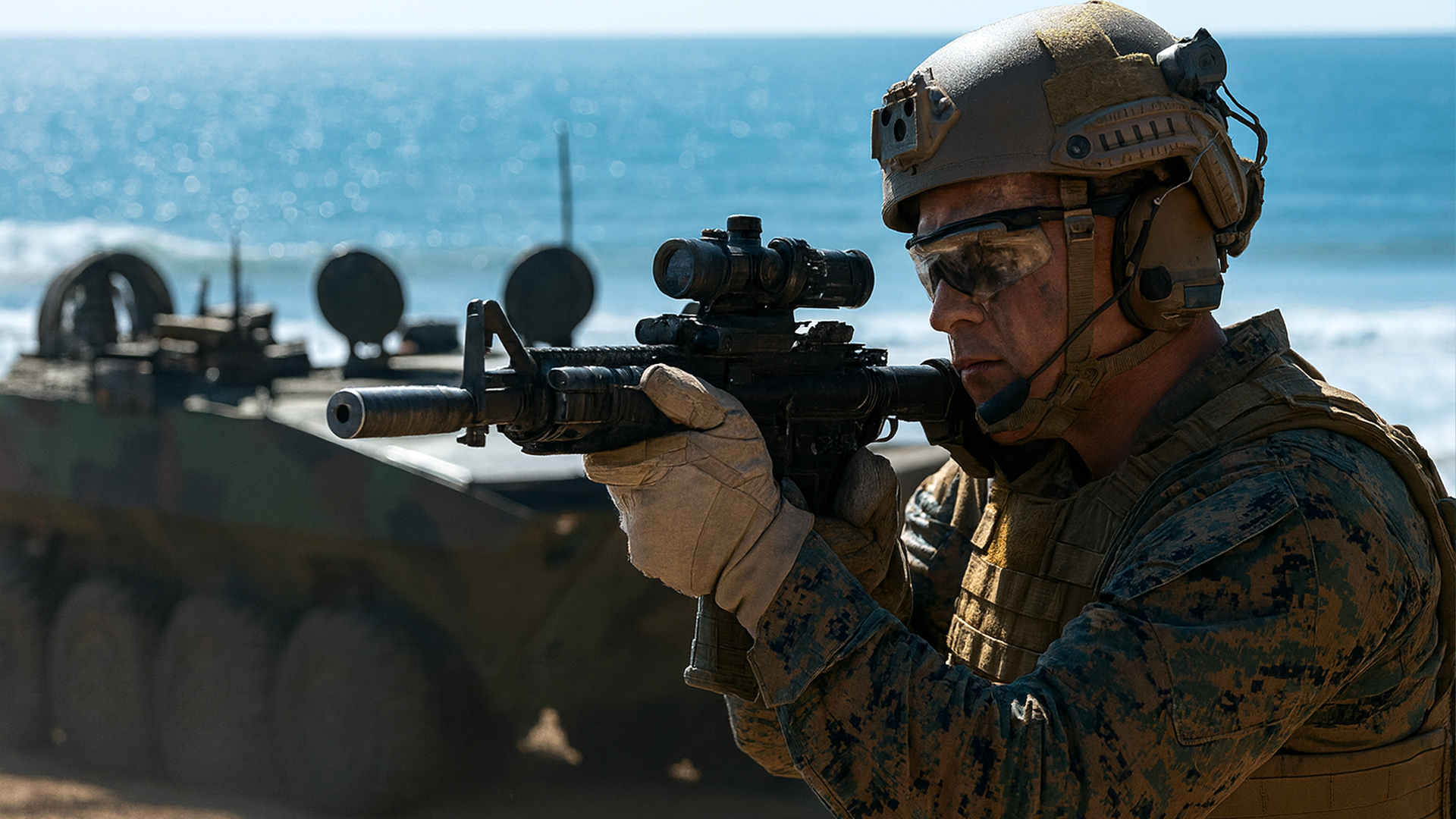 Army Live Fire Event during 250th Amphibious Capabilities Demonstration