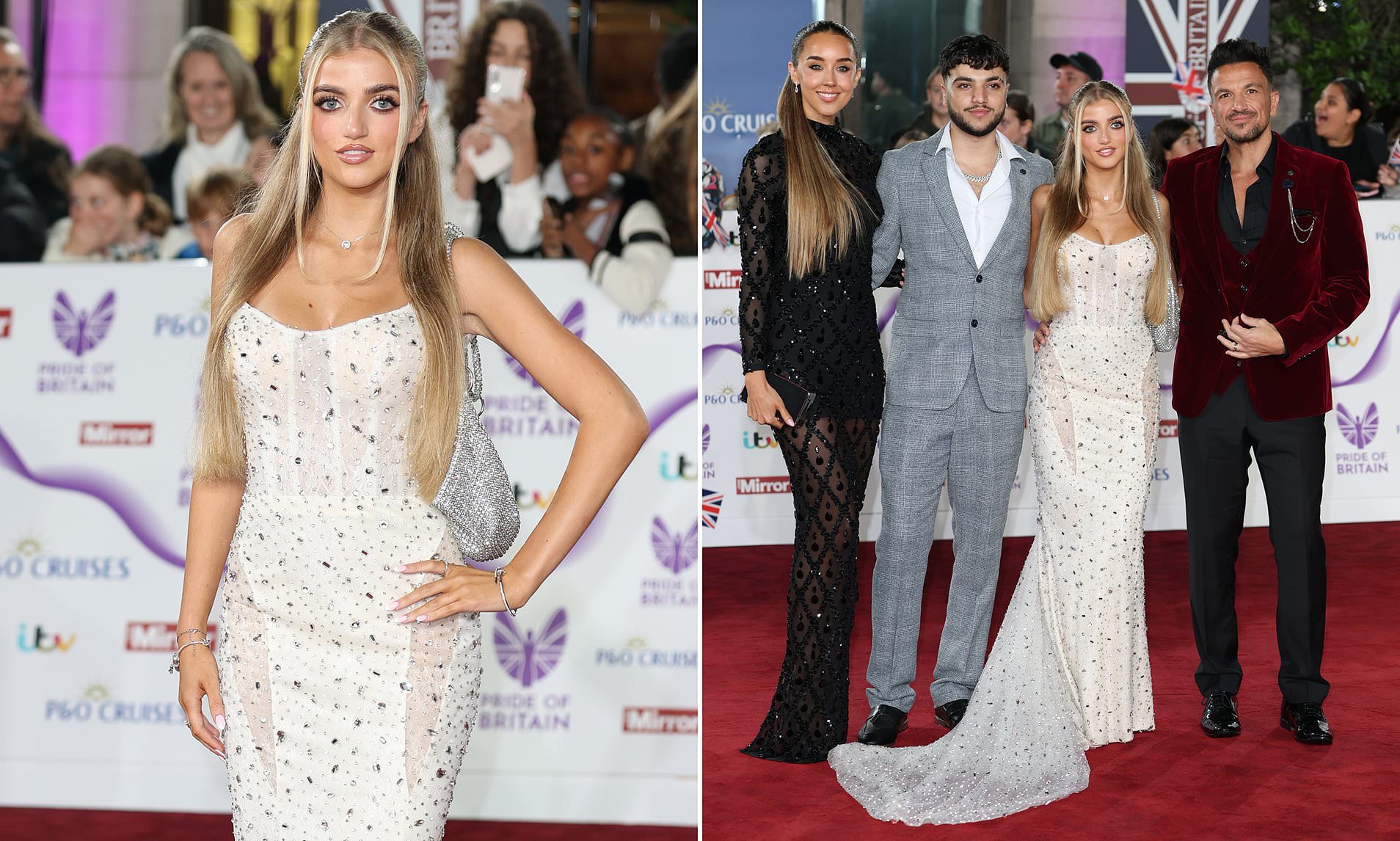 Princess Andre joins her family at the Pride Of Britain Awards