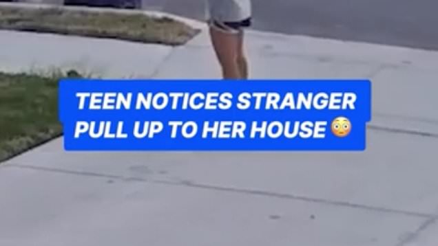 Teen hilariously reacts to stranger danger