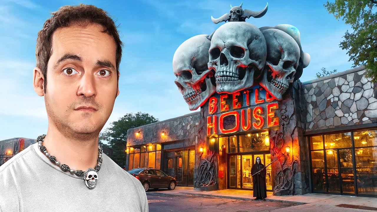 I tried weird-themed restaurants