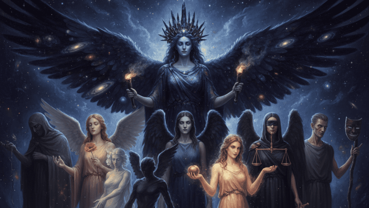 10 Forgotten Children of Nyx, the Night Herself