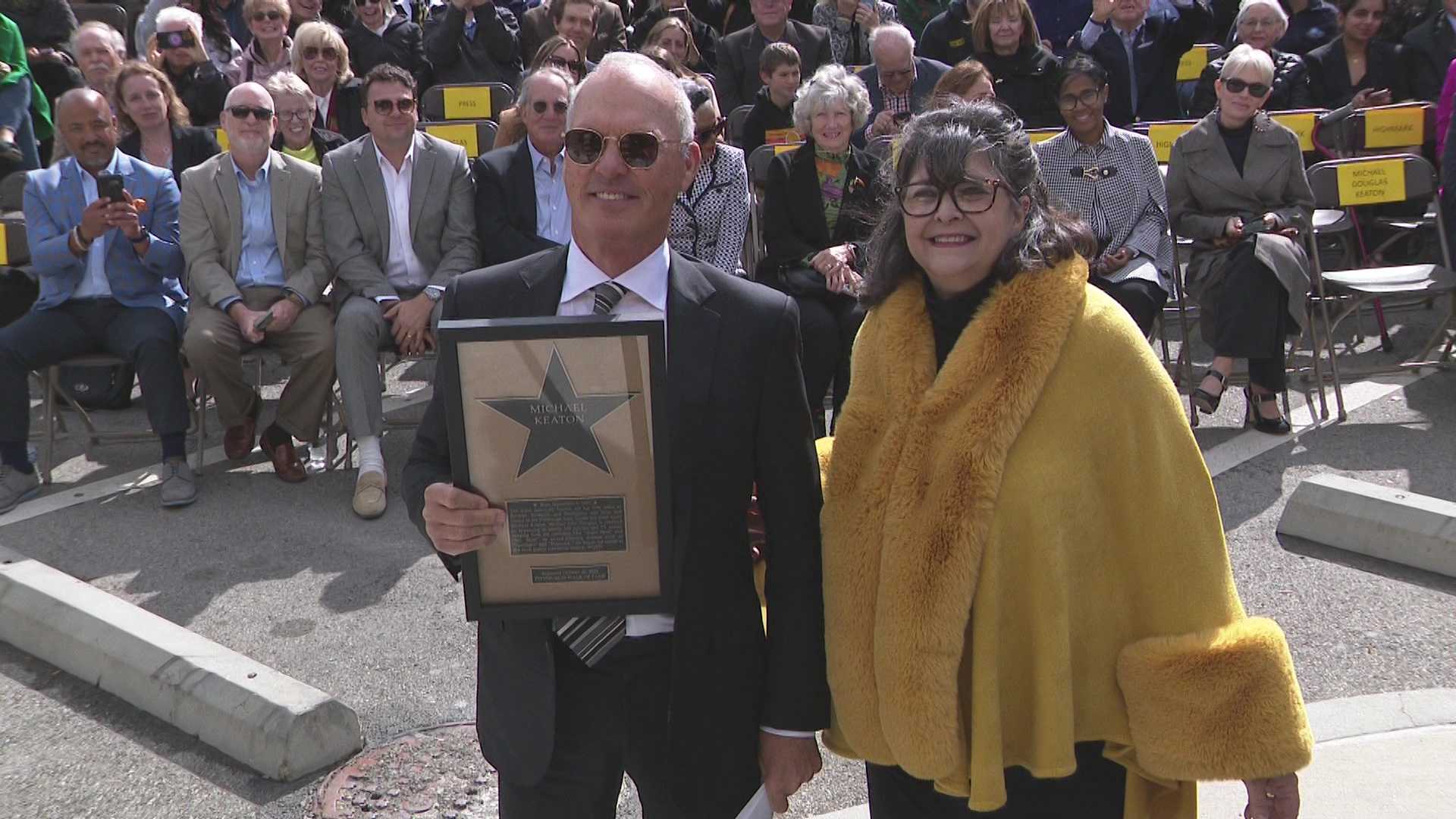 Pittsburgh unveils new Walk of Fame with special guest Michael Keaton
