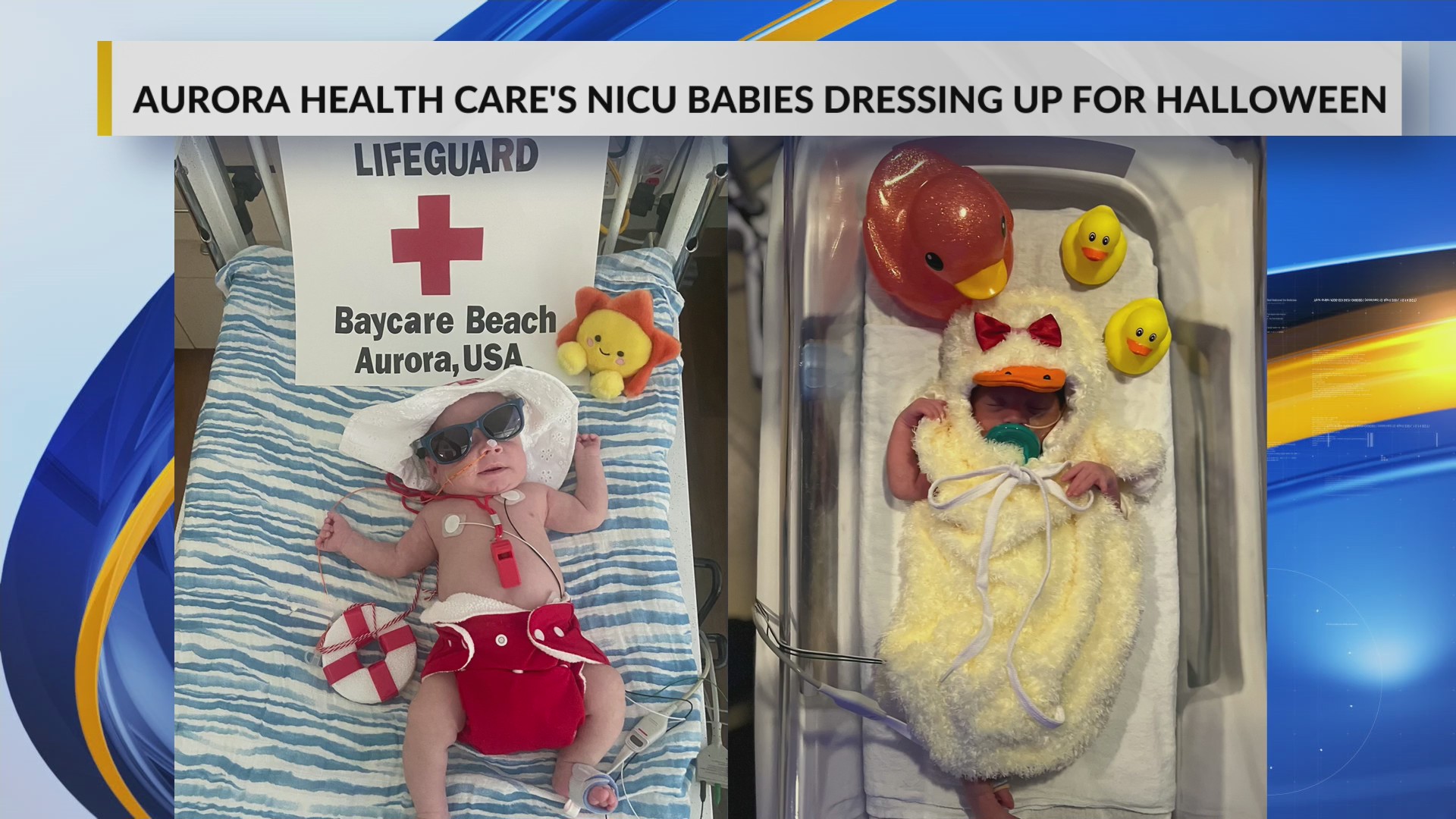 Aurora Health Care's tiniest patients dress up for NICU Halloween ...
