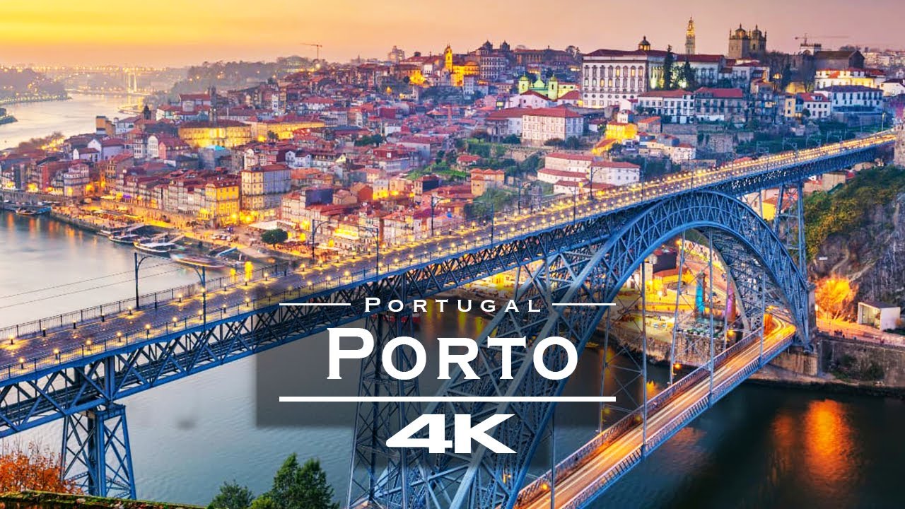 Explore Porto from Above – 4K Drone Footage