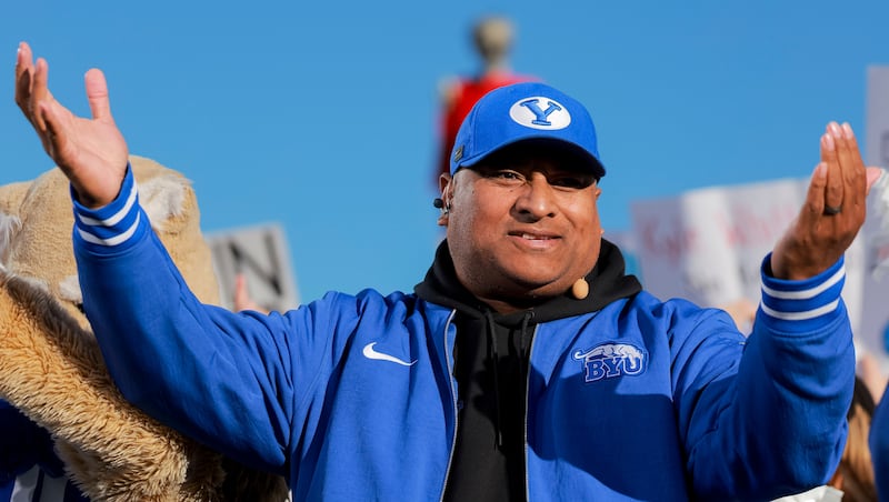 How many people watched BYU football on television in 2025?