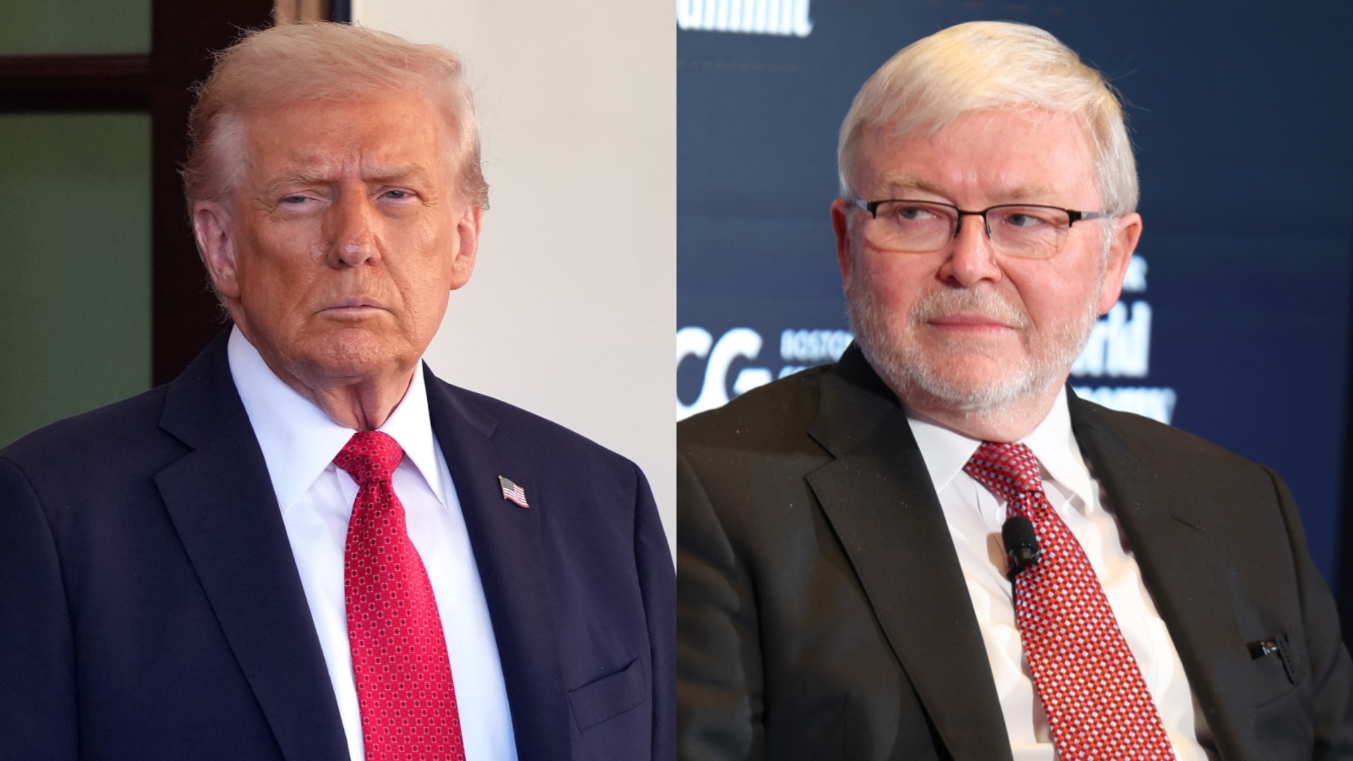 Kevin Rudd reportedly apologises to Trump after heated exchange