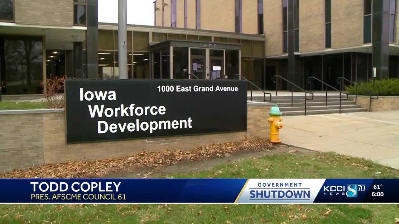 Iowa Workforce Development furloughs 67 workers amid federal government ...