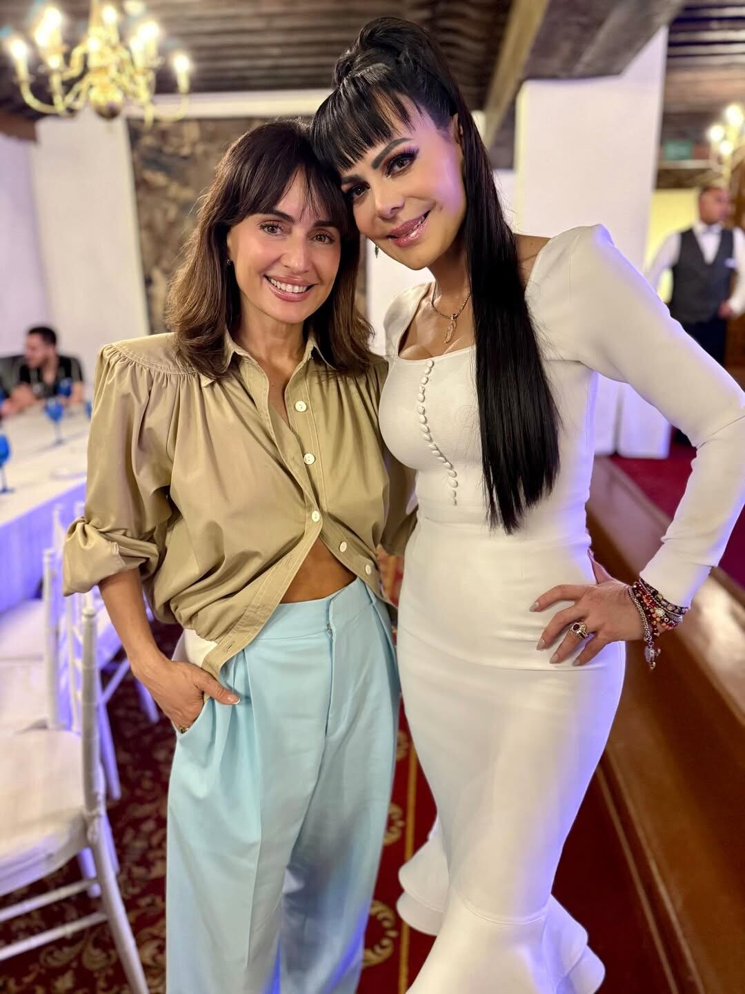 Maribel Guardia impacta en la fiesta de Verónica Castro pero no fue por ...
