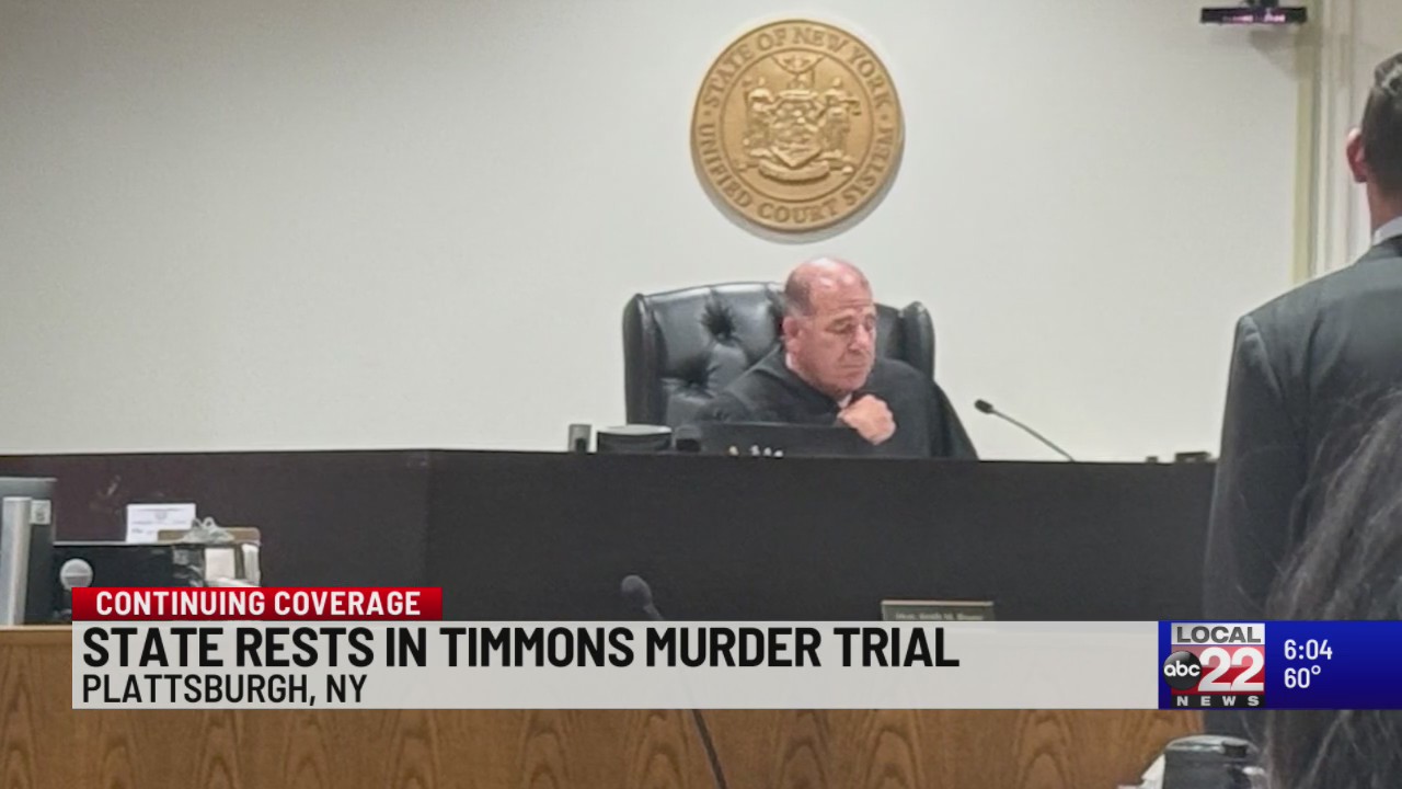 State rests in Timmons murder trial