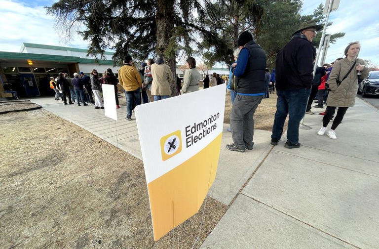 Edmonton Election 2025 live updates: Long lines reported at some ...