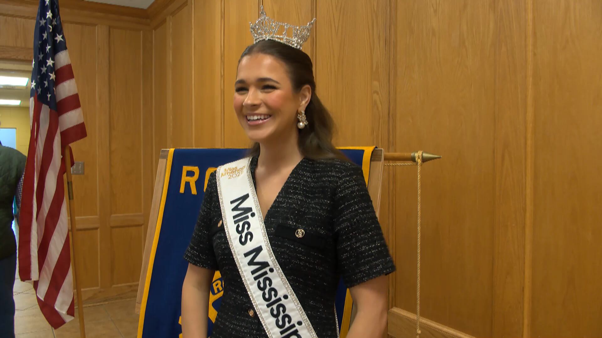 Miss Mississippi visits Rotary Club of Ellisville