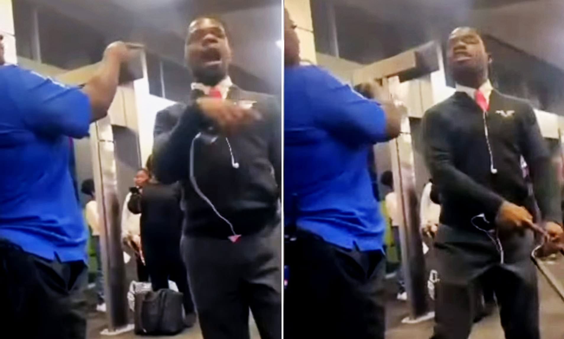 Delta flight attendant clashes with Southwest gate agent in wild ...
