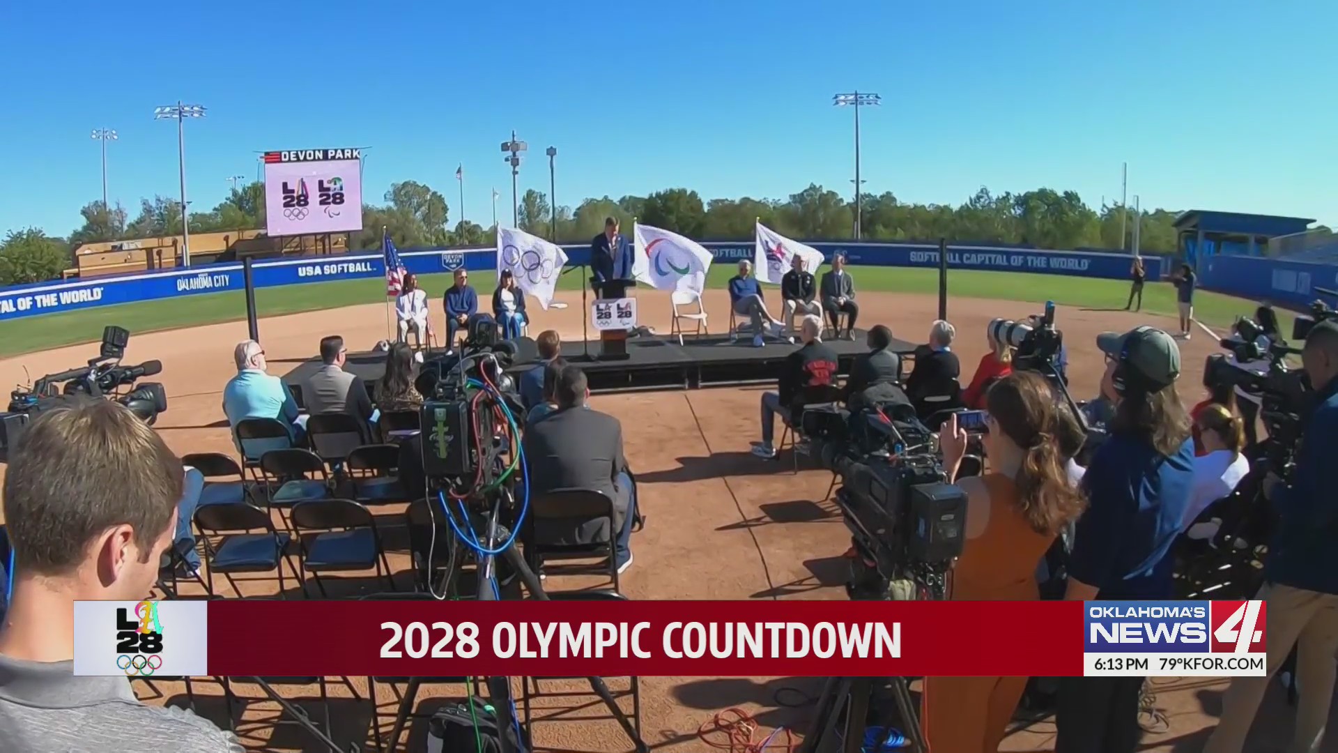 2028 Olympic countdown
