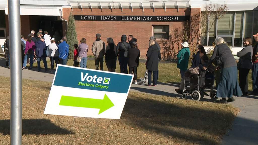 Long lines frustrate voters at municipal election polling stations ...