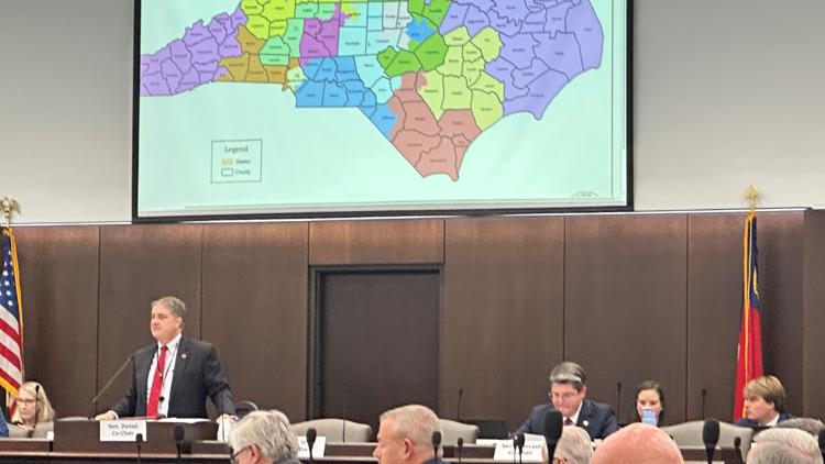 Redrawn congressional district map heads to NC House for what could be ...