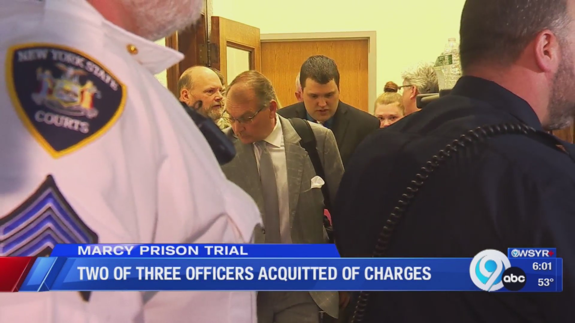 Two officers fully acquitted for inmate’s death in Marcy Prison Trial