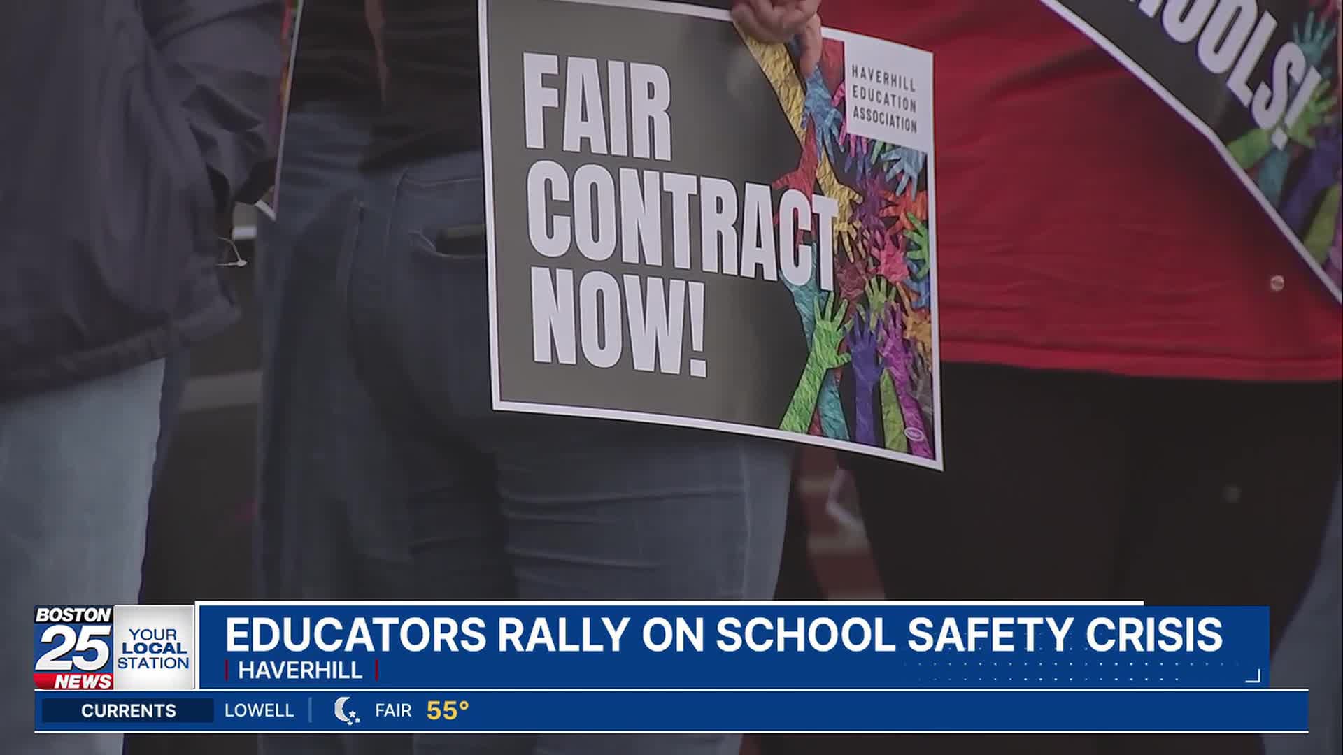 Haverhill educators outline school safety concerns amidst contract ...