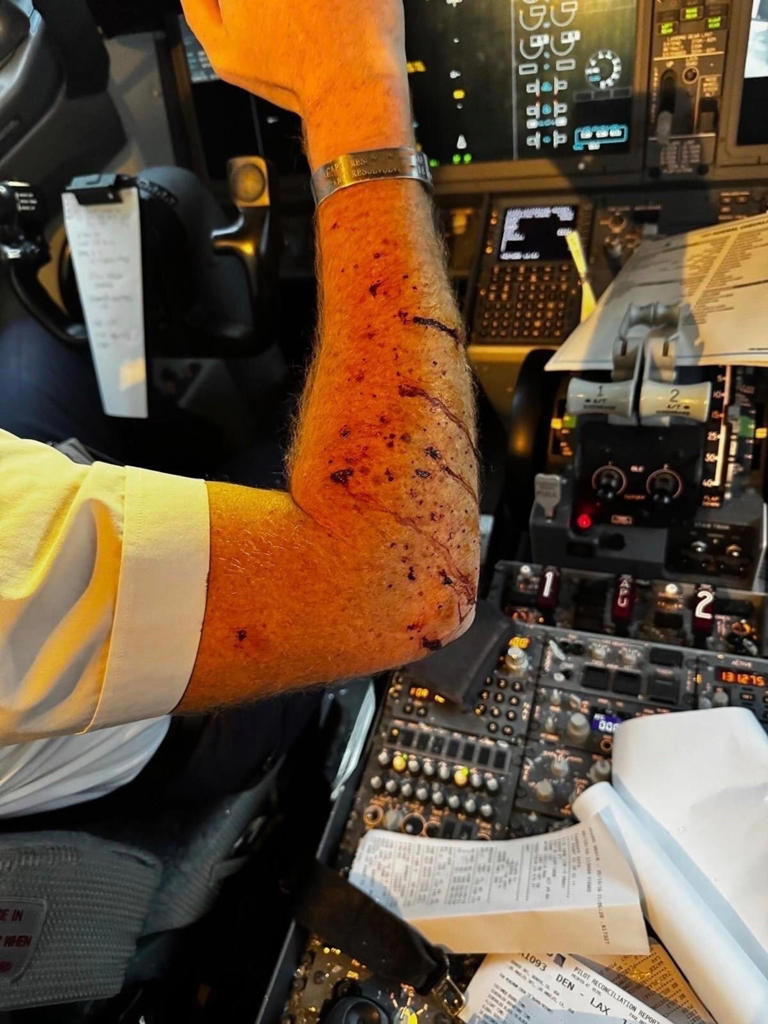 Object that hit United flight's windshield may have been weather ...