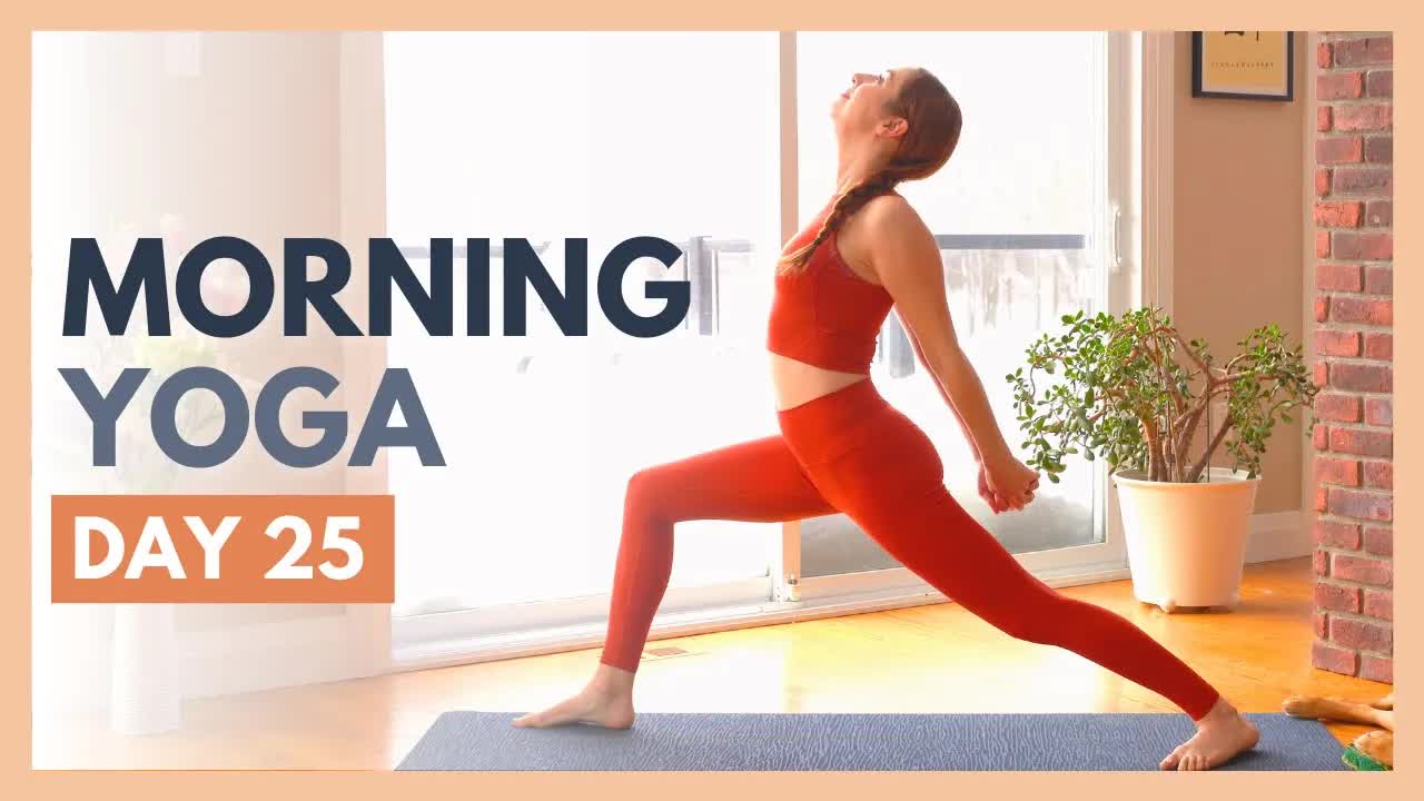 DAY 25: CONNECT - 10 min Morning Yoga Stretch – Flexible Body Yoga ...