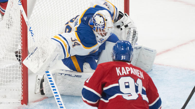 Canadiens score three goals in the third to beat Sabres