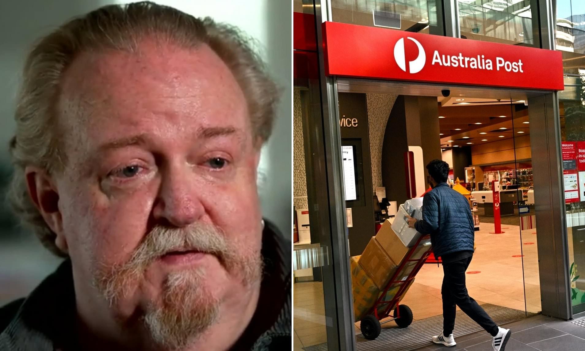 Rob receives his letters from Australia Post like everybody else... he ...