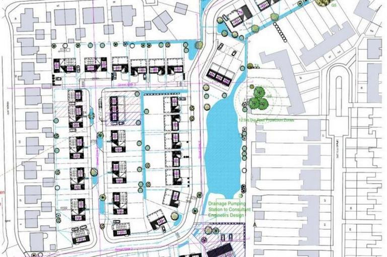 Early plans emerge for housing development on former playing fields