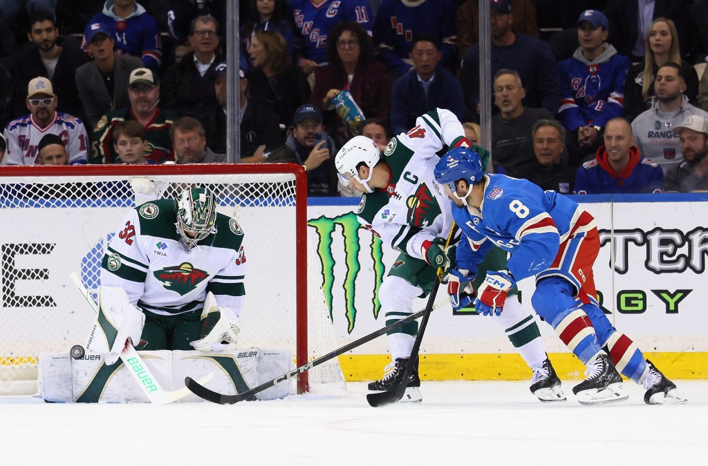 Rangers finally score at home but can’t muster much else in loss to Wild