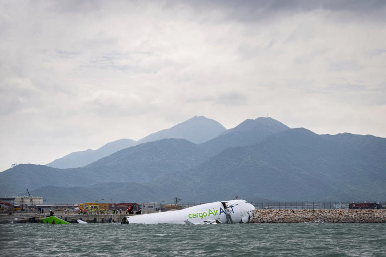 Hong Kong reopens a runway after a cargo plane crash though it won't be ...
