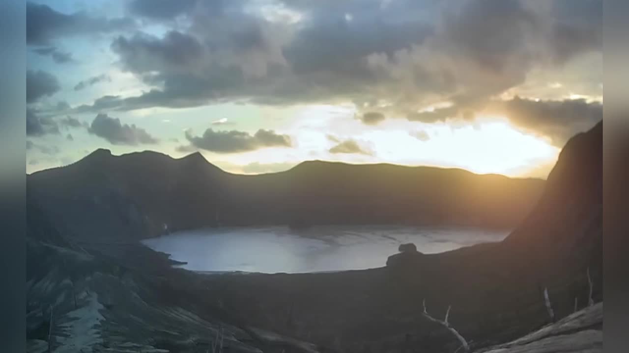 Taal Volcano erupts sending steam 1,600ft above crater