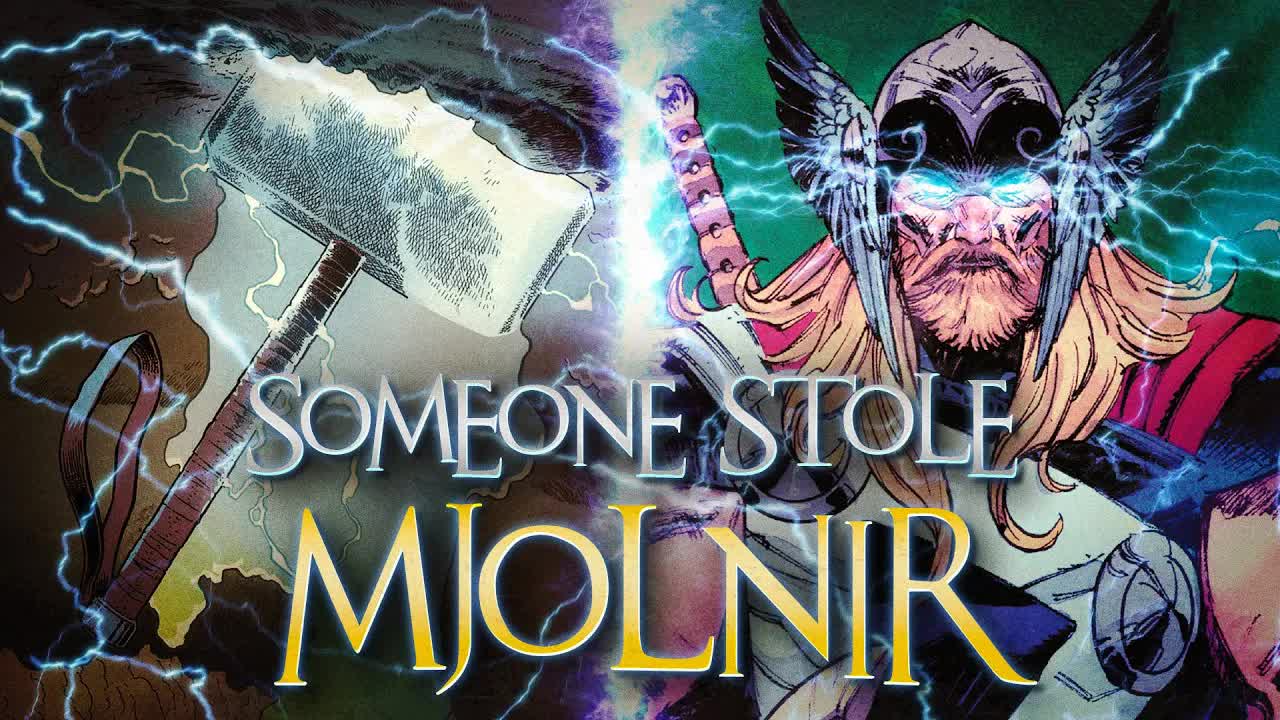 Thor Returns to the Forge in Search of Mjolnir