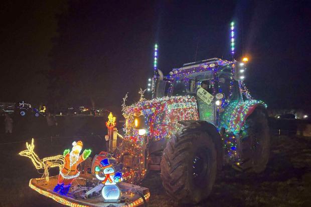 When popular Christmas-time illuminated tractor run will turn to ...