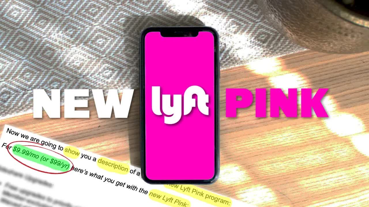 New price new plan | Lyft Pink revamp (all access)