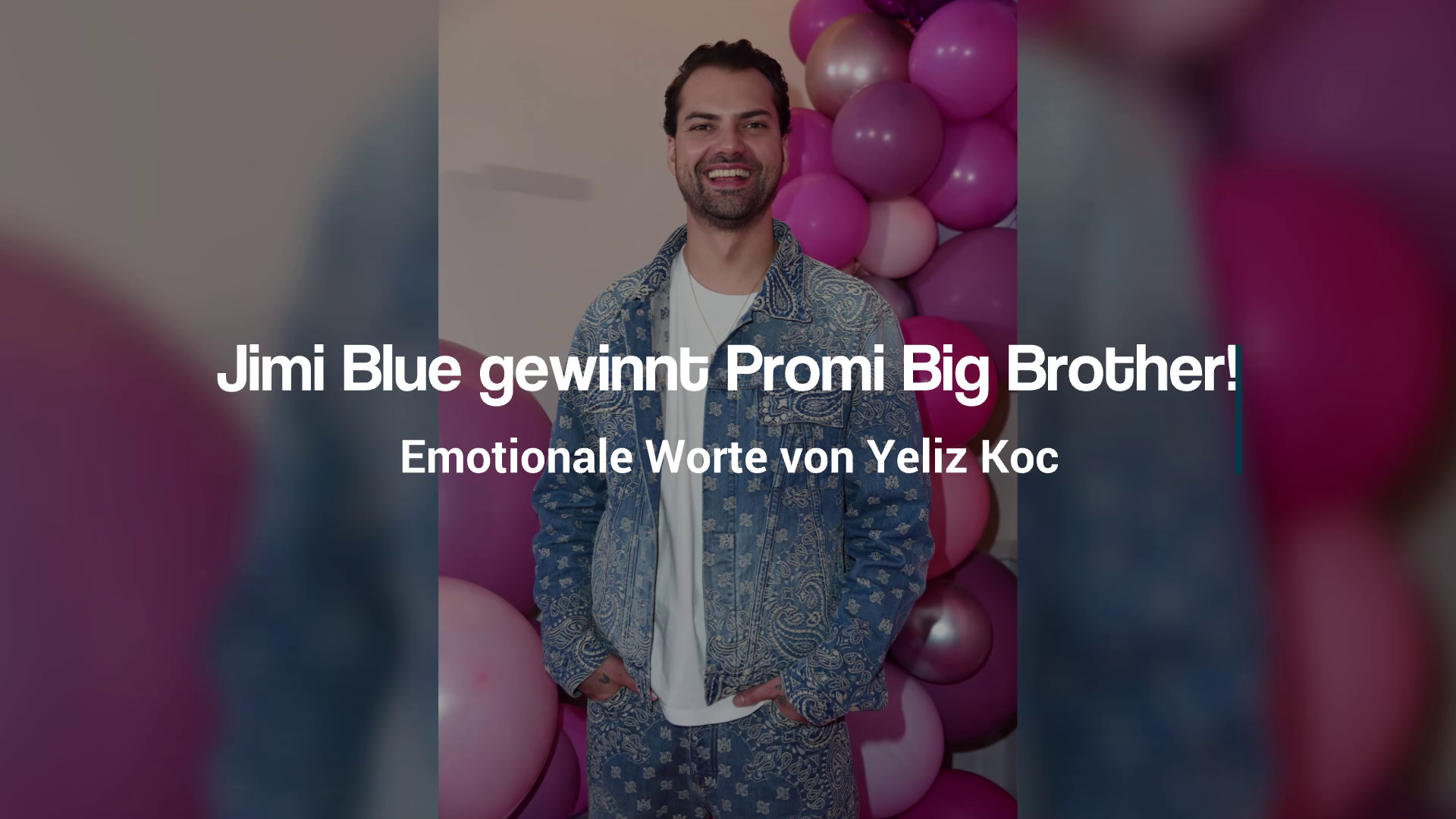 Jimi Blue Ochsenknecht: Nach "Promi Big Brother"-Sieg – Emotionale ...