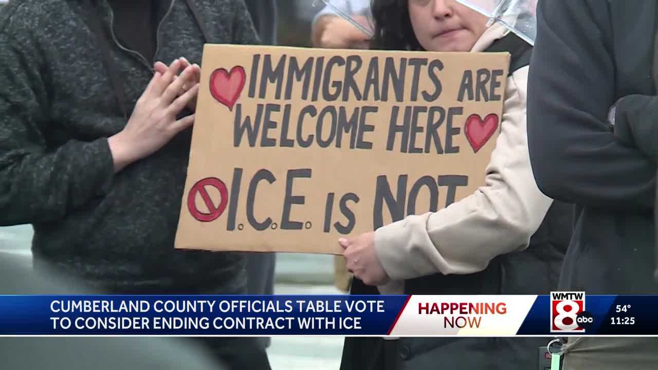 Cumberland County's contract involving ICE stands, for now