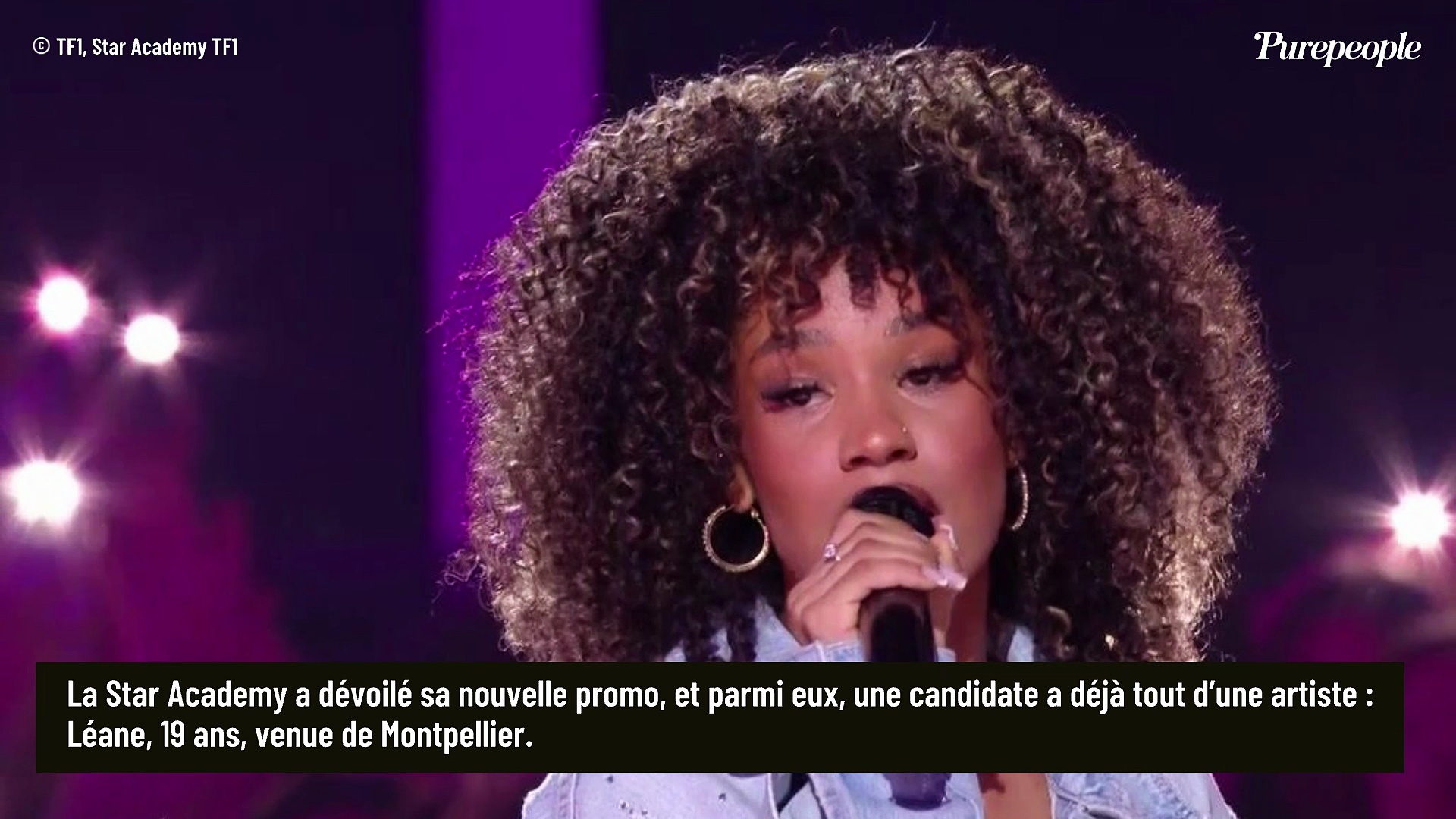 PORTRAIT Star Academy 2025 : Léane (19 ans) a fait ses débuts dans le ...