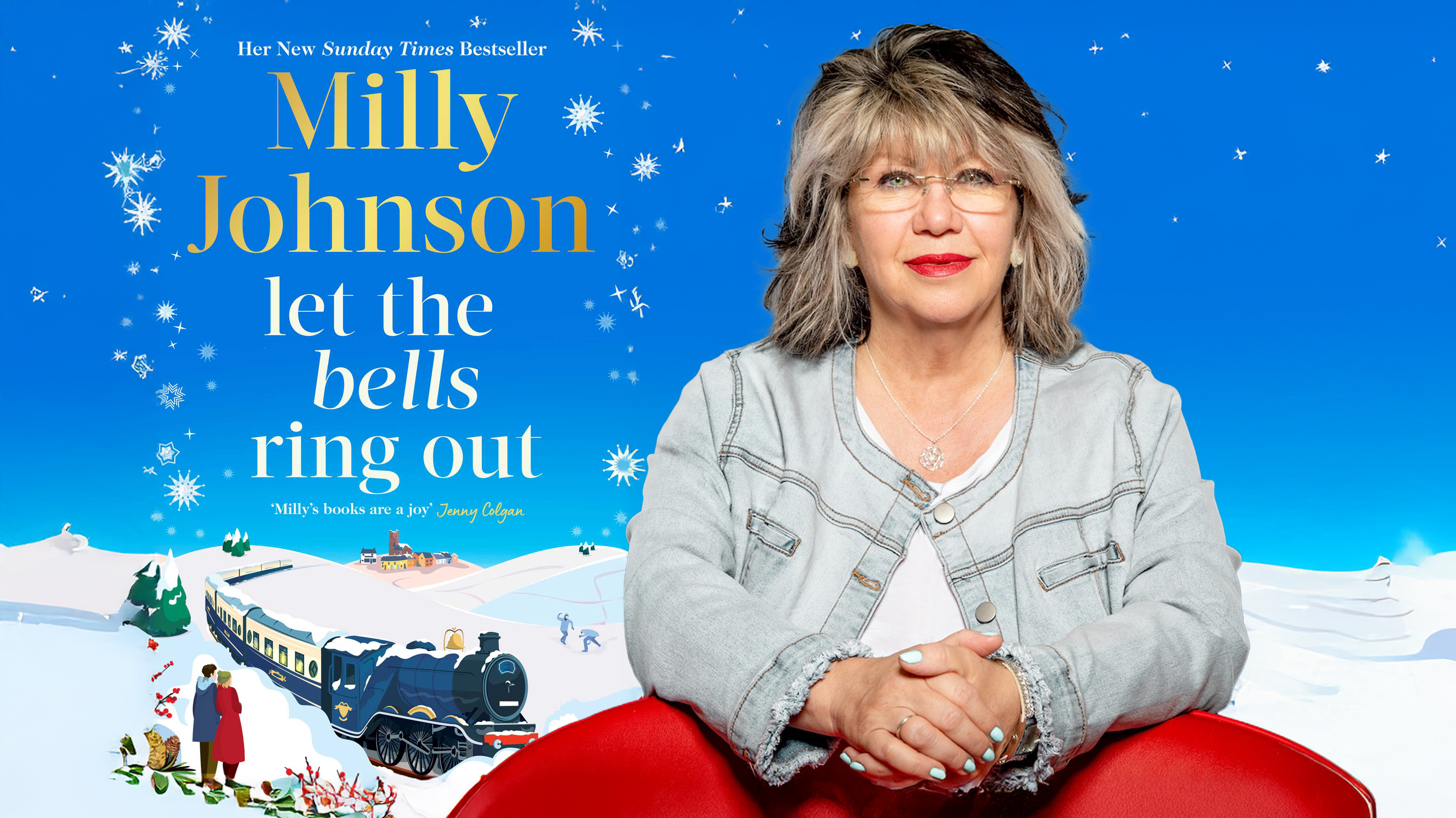 LET THE BELLS RING OUT: Milly Johnson’s new romantic Christmas train ...