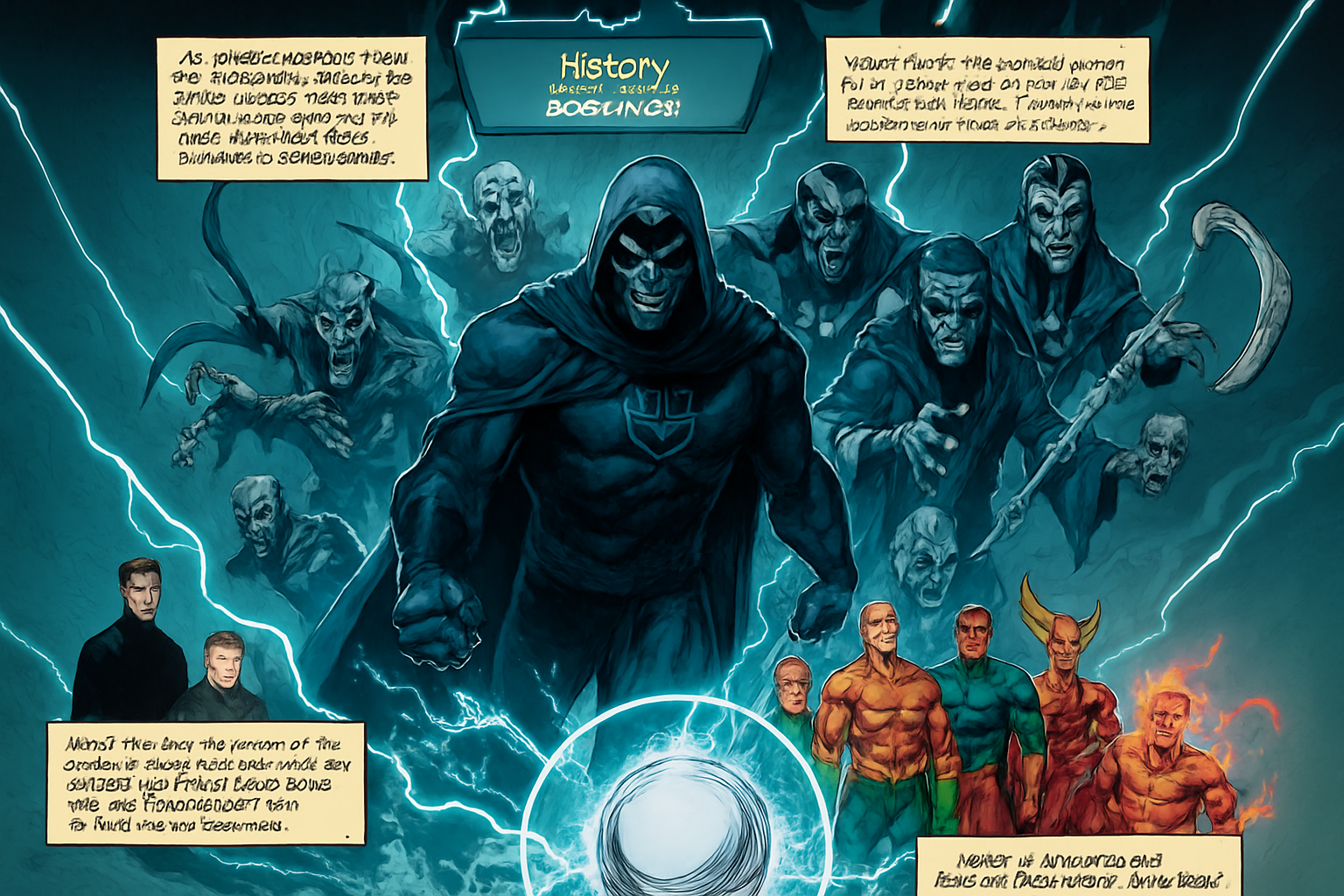 Darkseid protagonista in New History of the DC