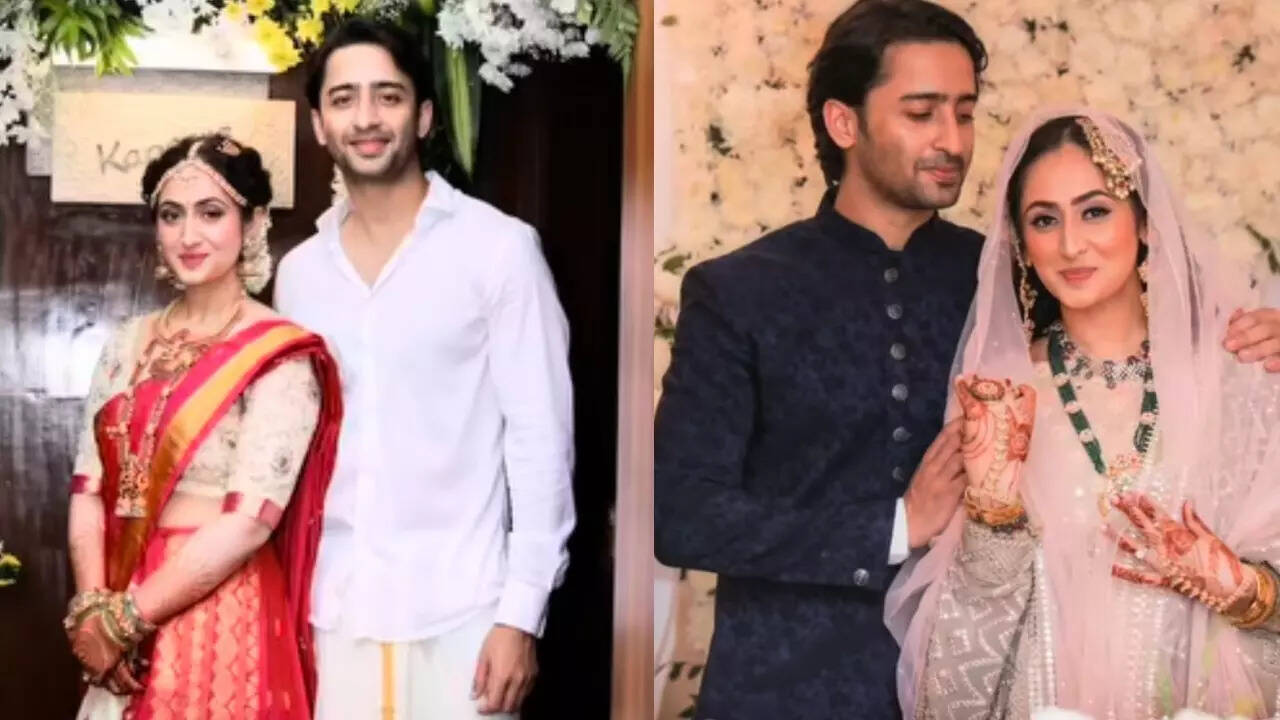 Shaheer Sheikh shares unseen wedding pictures with wife Ruchikaa Kapoor ...