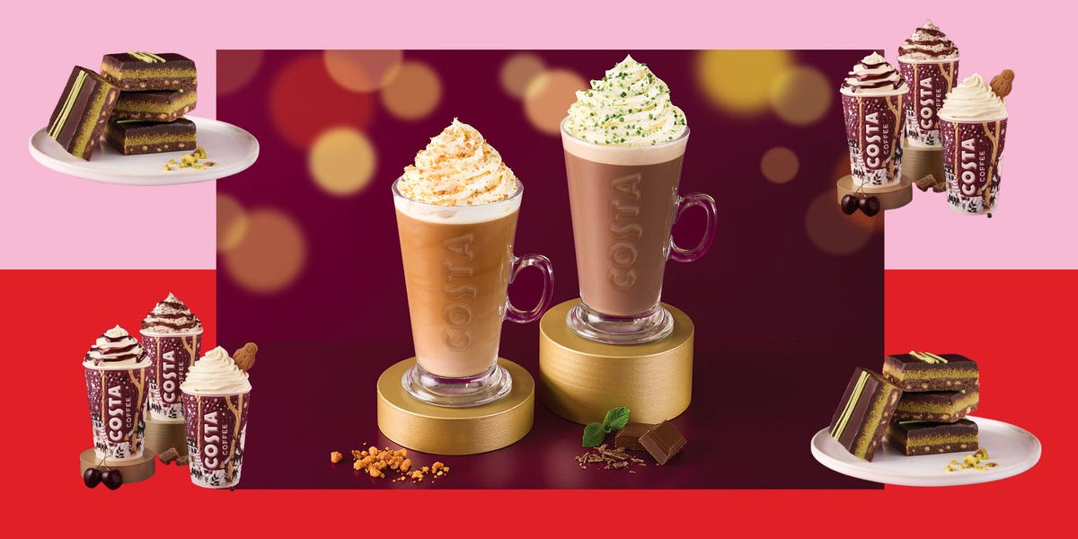 Costa's new butter pecan toffee latte is the standout drink from their ...