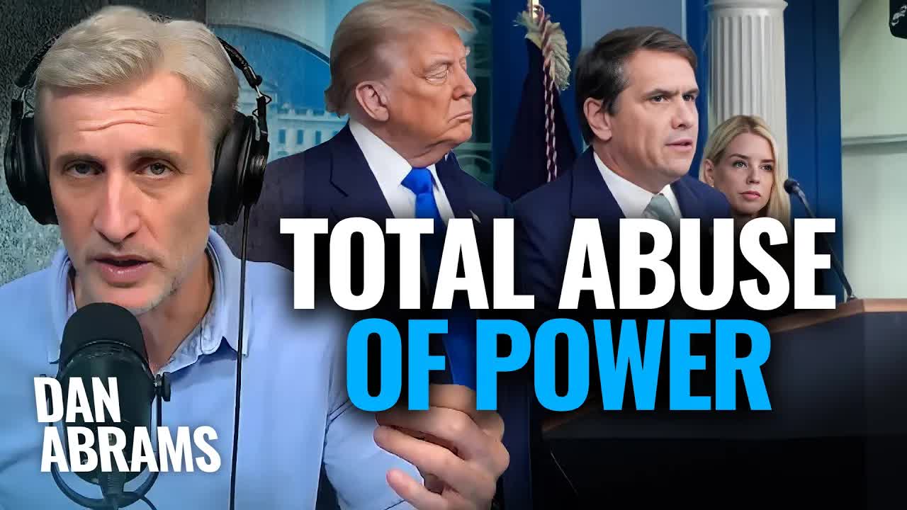 Dan Abrams: Trump DOJ now not just weaponization, but corruption