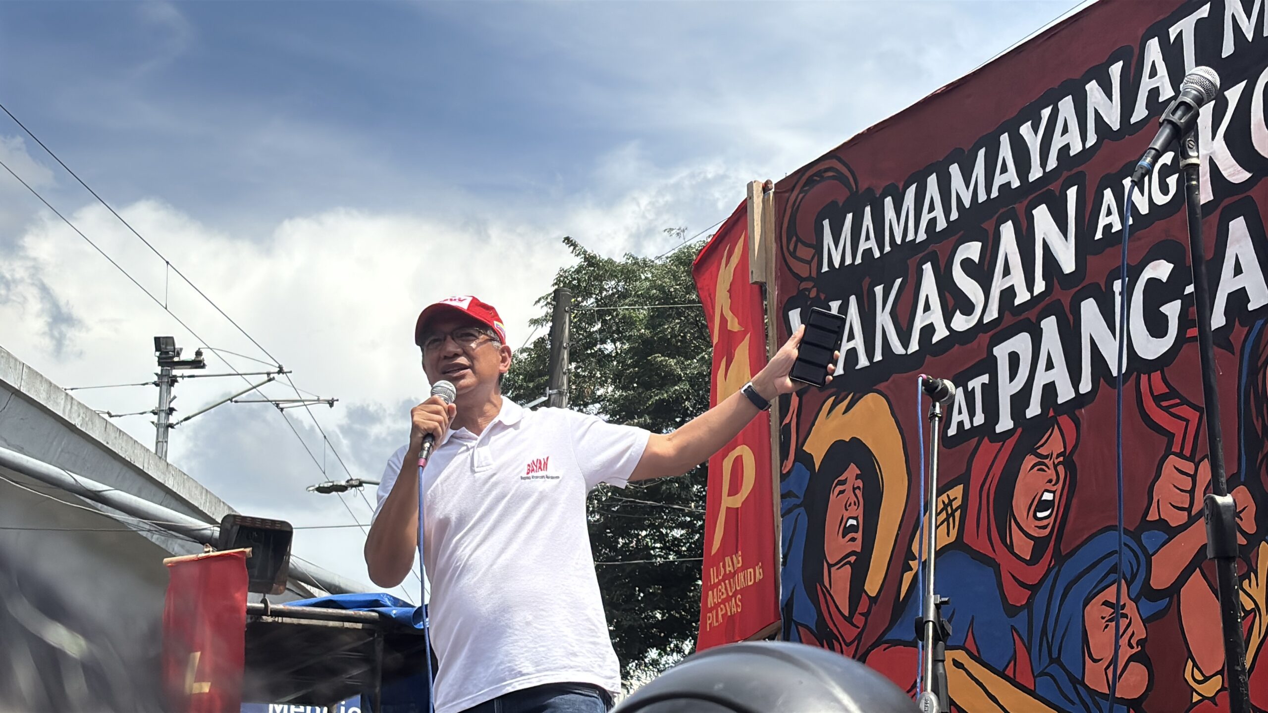 Casiño calls for escalation of protests vs corruption